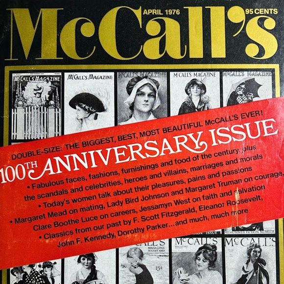 Accents | Mccalls Magazine 476 10th Anniversary Issue Doublesize Time ...